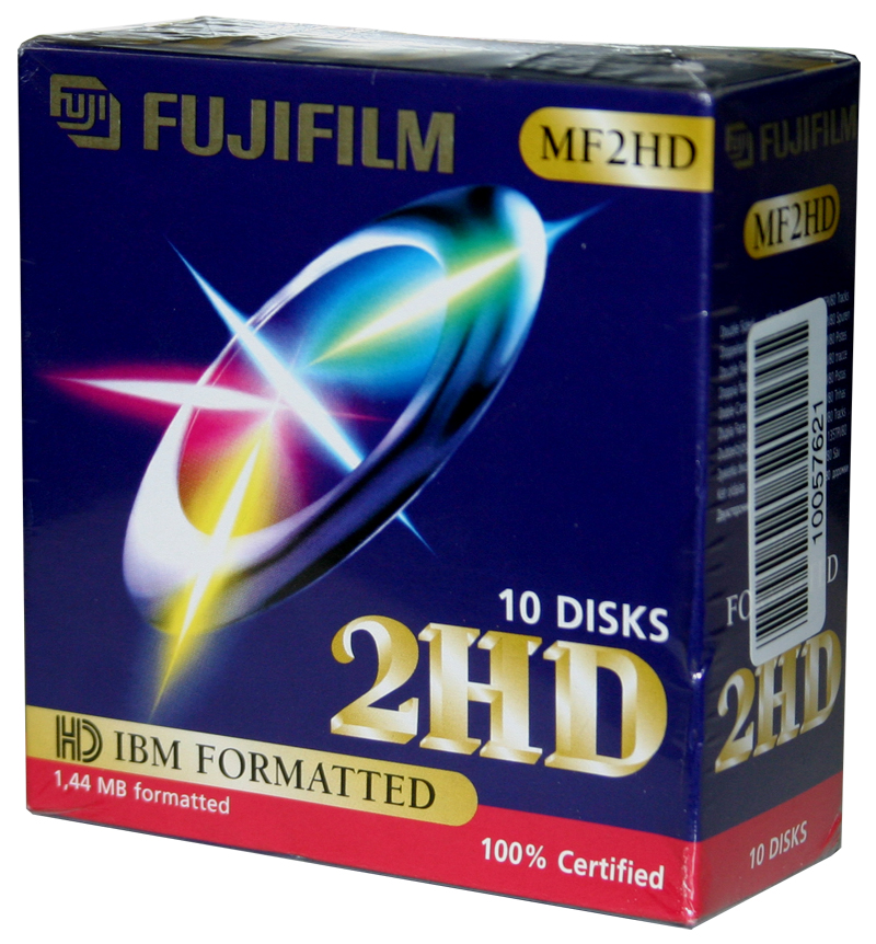 FujiFilm MF2HD 10 Disks | Delwi IT-Remarketing GmbH