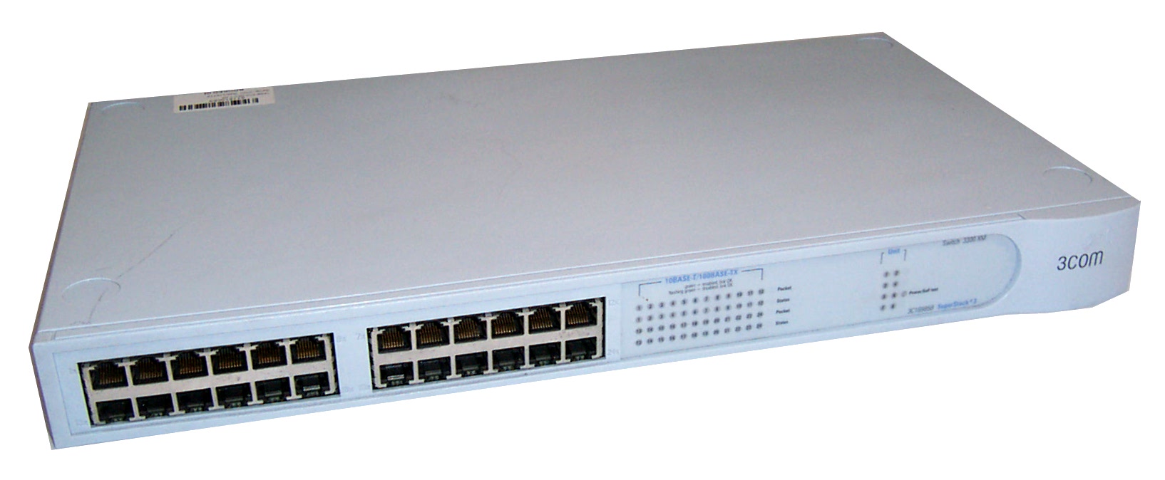 3Com 3C16985B 10/100 RJ 45 24x Port 19" | 10/100 Mbit | Switch ...